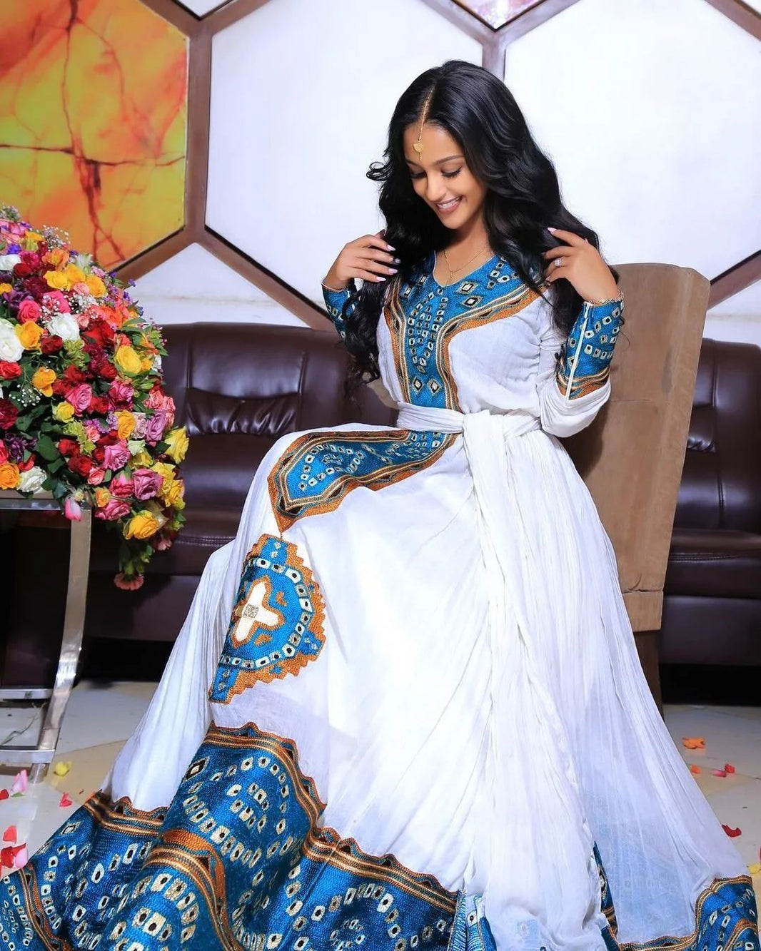 Beautiful habesha dress collections | handmade Ethiopian dresses ...