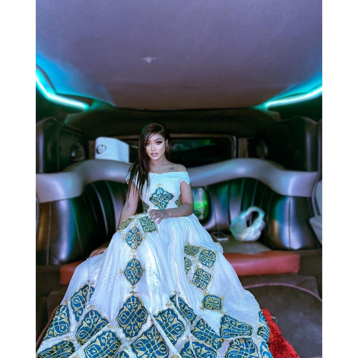 Beautiful Ethiopian Wedding Dress Habesha Dress Handwoven Habesha Kemi – TheEthiopianStore