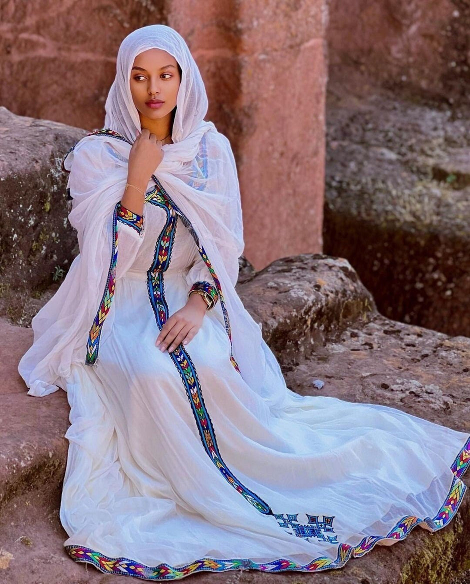 Beautiful habesha dress collections | handmade Ethiopian dresses ...