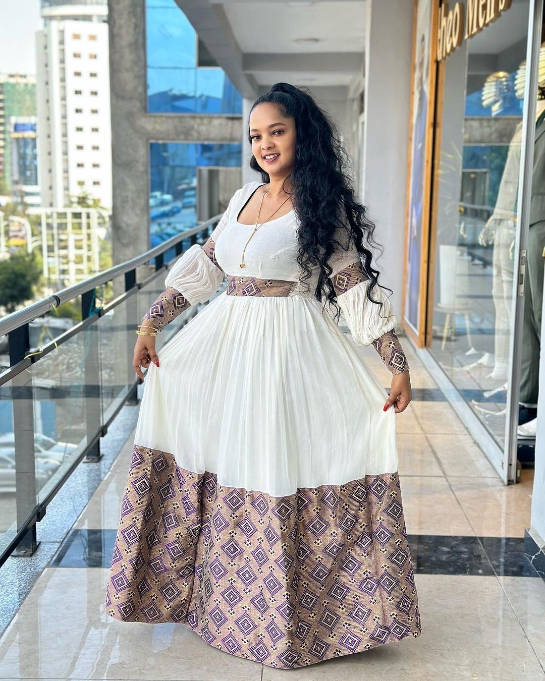 Elegant Habesha Dress Modern Habesha Kemis Design Habesha Libs es0088 ...