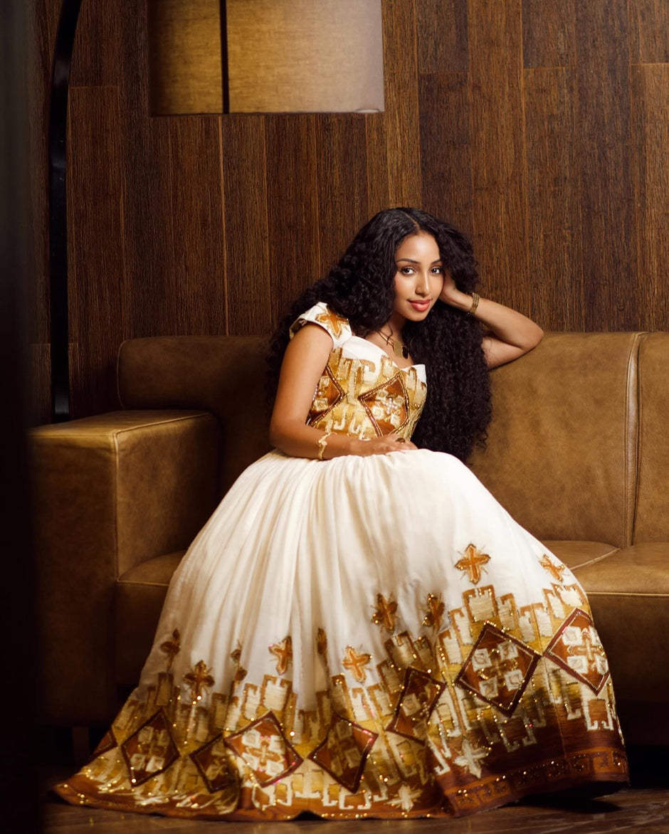 Ethiopian Wedding Dresses | Habesha Kemis for Brides – TheEthiopianStore