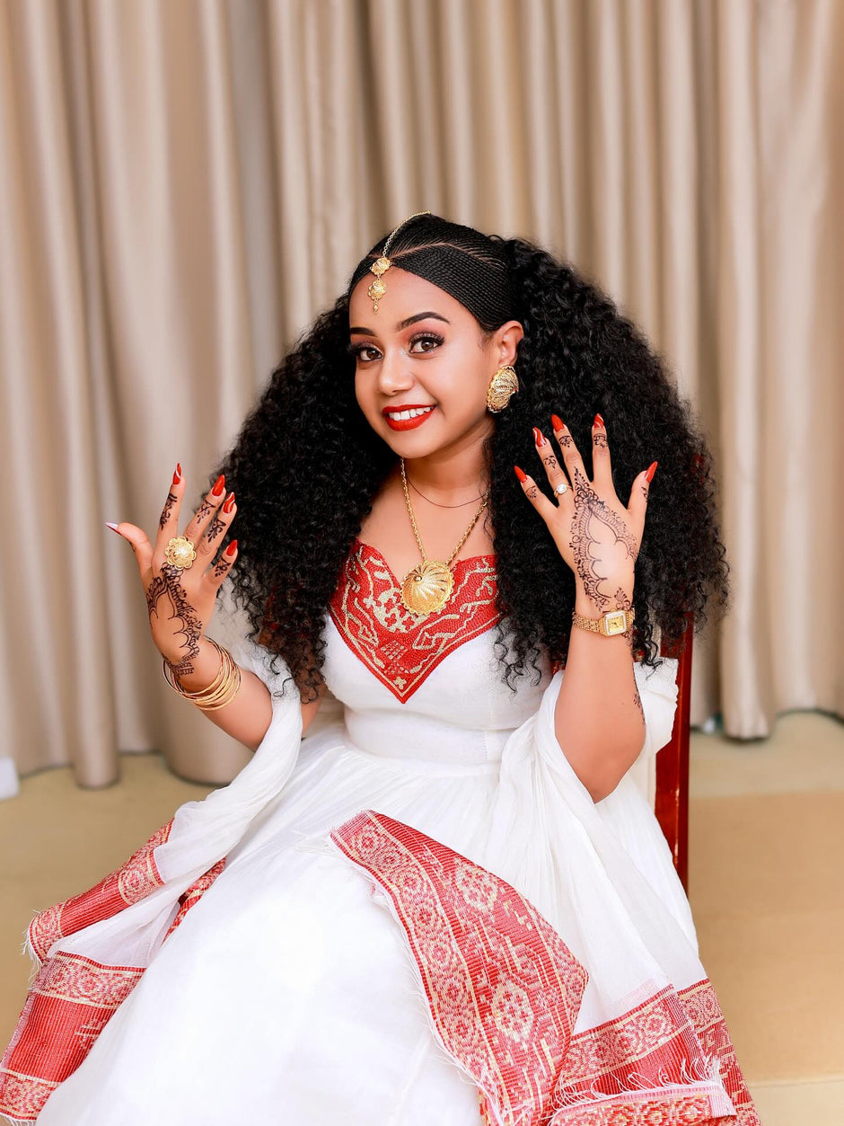 Ethiopian Wedding Dresses | Habesha Kemis for Brides – TheEthiopianStore
