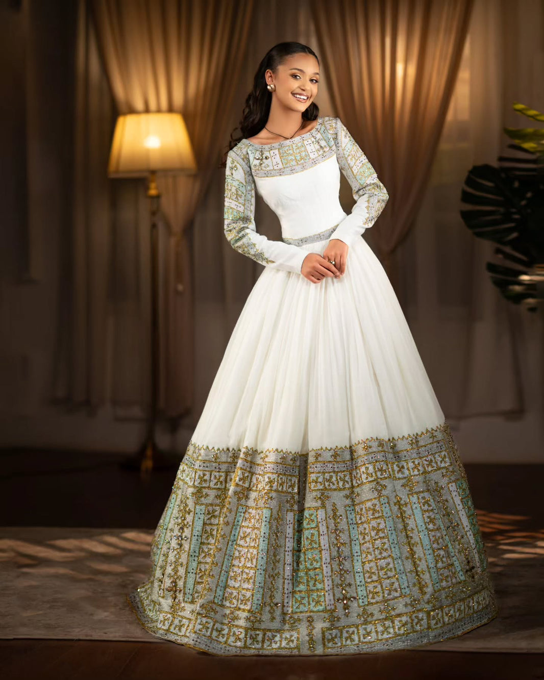 Ethiopian Wedding Dresses | Habesha Kemis for Brides – TheEthiopianStore