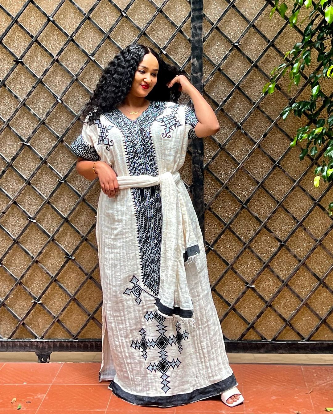 Black Tilet Ethiopian Traditional Dress Habesha Dress Style Habesha Ke ...