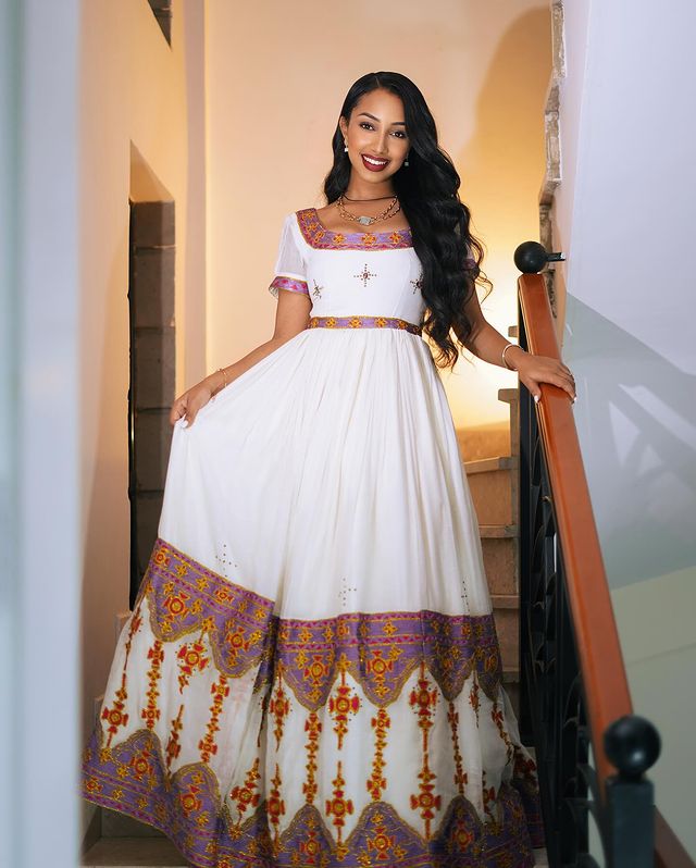 Exquisite Habesha Dress Modern Habesha Kemis Gorgeous Event Style ...