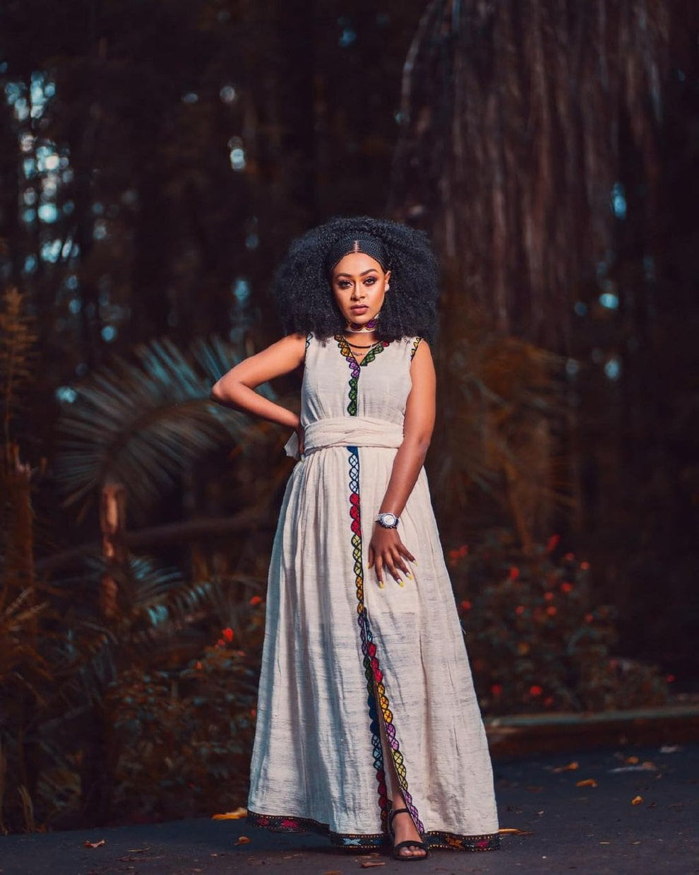 Simple Habesha Kemis For New Year Handwoven Habesha Libs Modern Habesh ...