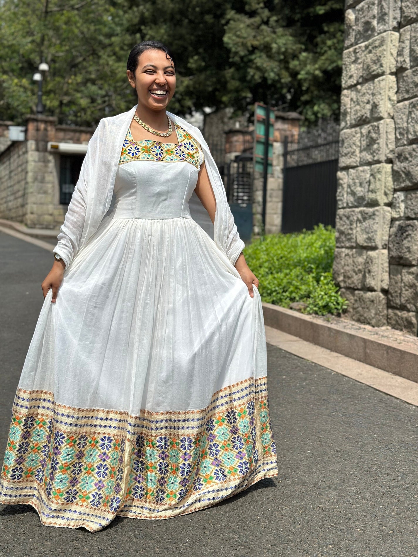 Elegant Habesha Dress Modern Habesha Kemis Habesha Libs es00156 ...
